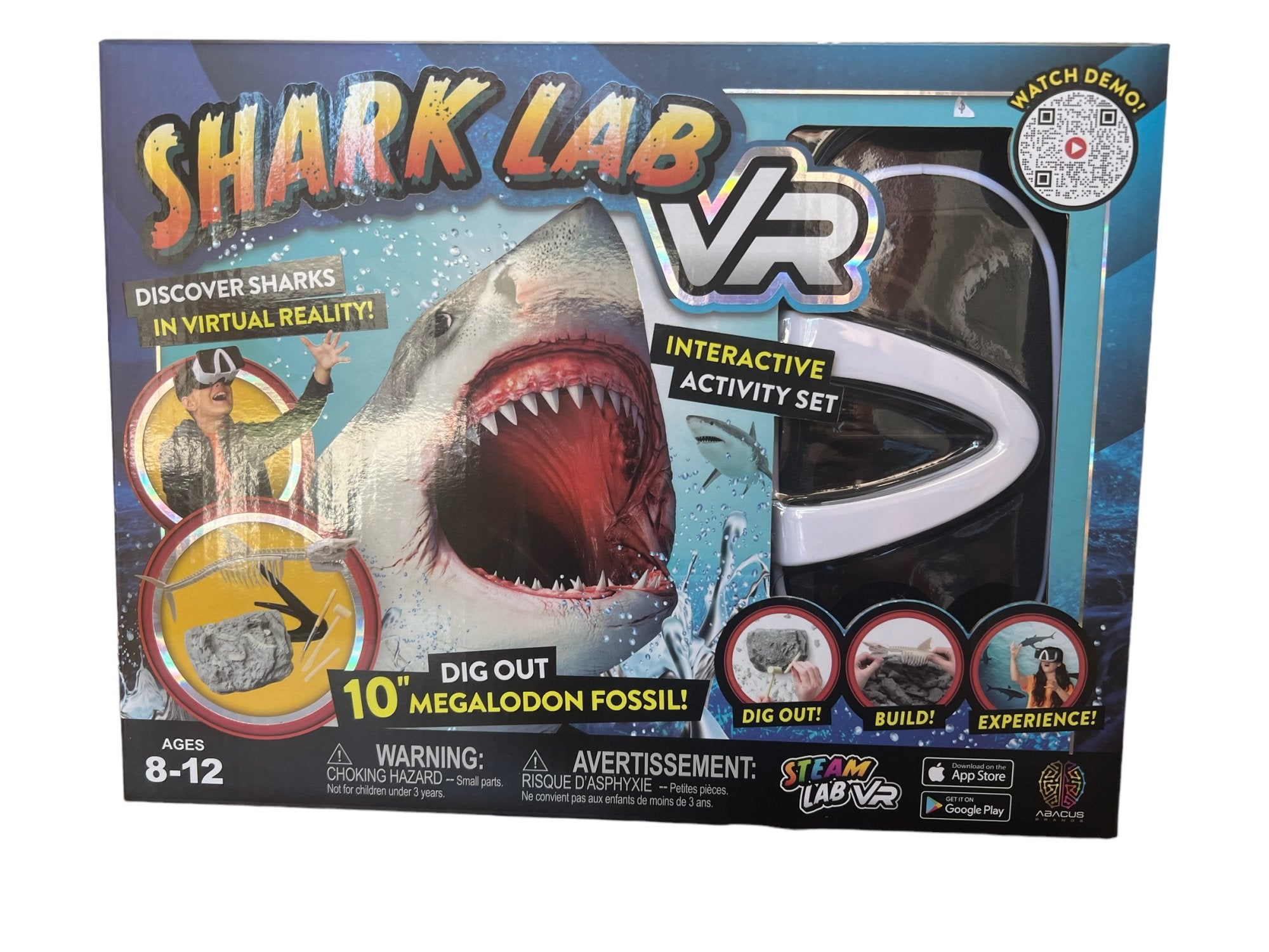 Steam Lab VR Science Kit Discover Sharks Interactive Set – Christy’s ...